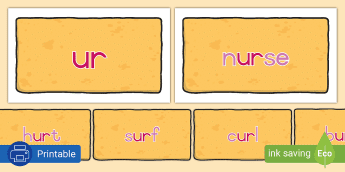 'ur' Sound Phonics Activities | twinkl.co.uk
