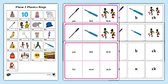 Phonics Bingo Games | twinkl.com.au