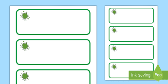 Green Labels | twinkl.co.uk