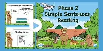 Simple Sentences Readings | twinkl.com.au