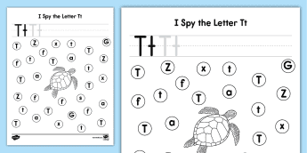 Letter Tt Worksheets | twinkl.com