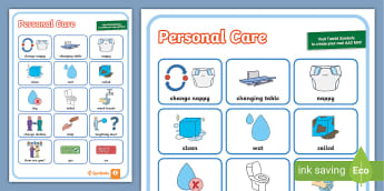 Hygiene and Self Care - Twinkl Symbols Resources - Twinkl