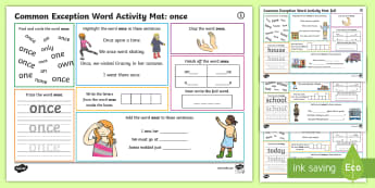 Year 1 | Common Exception Words | KS1 Resources - Twinkl