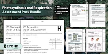 KS3 Photosynthesis and Respiration Lesson Packs | Beyond