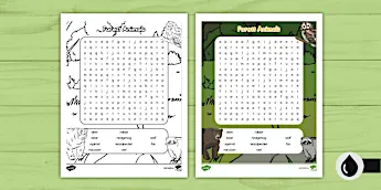 Wildlife Word Searches | twinkl.com.au