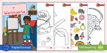 Klanke Vir Graad R - Graad R - Huistaal - Suid Afrika