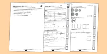 Numeracy Assessment Resources - Year 2 Maths Questions