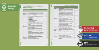 Bioenergetics Topics | twinkl.com.au