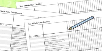 KS2 Maths Checklists Primary Resources - Assessment - Twinkl