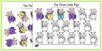 The Three Little Pigs Activities EYFS - Twinkl