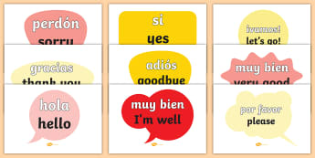 Spanish - KS2 Language Resources