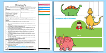 Harry and the Bucketful of Dinosaurs Maths Early Years (EYFS)