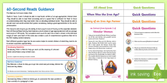Iron Age Worksheets and Activities | The Iron Age | KS2