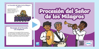 Actividades del Señor de los Milagros para niños - Twinkl