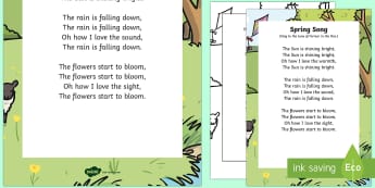 Forest and Woodland Songs & Rhymes for Children - Twinkl