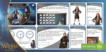 Matilda activities | Roald Dahl’s Matilda the Musical