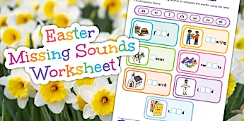 Easter Phonics Worksheets | twinkl.com.au