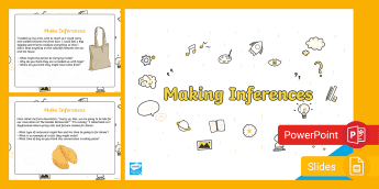 Making Inferences Presentations | twinkl.com
