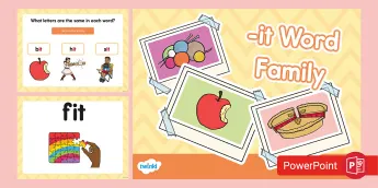 It Word Families | twinkl.com