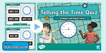 Telling Time Quizzes | twinkl.ca