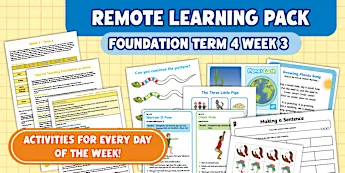 Education Remote Home Learning Pack • Twinkl.com.au