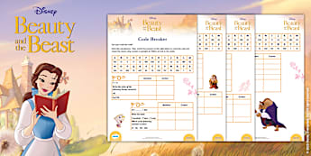 Maths Beauty and the Beast - Disney - Partnerships - Twinkl Ireland