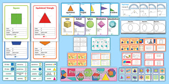 Year 4 2D Shapes with Lines of Symmetry | KS2 Geometry