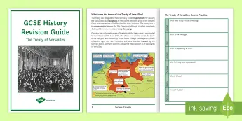 Treaty Of Versailles Histories | twinkl.com.au