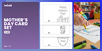 EYFS Mother's Day Cards & Resources | Crafts | Twinkl