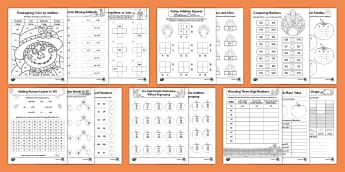 Fun 2nd Grade Math Worksheets | Math | Twinkl USA - Twinkl