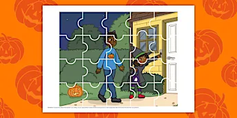 Halloween Jigsaw Puzzle • Twinkl.co.uk