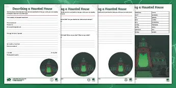 Haunted House Writing Activities | twinkl.com.au