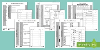 Year Two Measurement and Geometry Assessment Resources