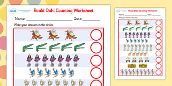 Roald Dahl Day EYFS (Early Years) Primary Resources