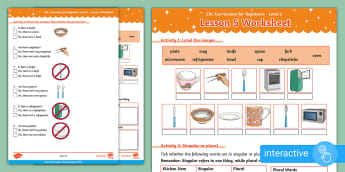 Level 2 | ESL Curriculum for Beginners | Resources - Twinkl