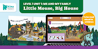 Rhino Readers eBooks - Level 1 Unit 1 - Twinkl