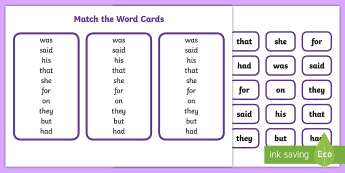 High Frequency Words | twinkl.co.uk