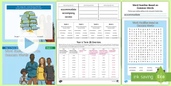 Spelling Pack Year 6 • Twinkl.ca