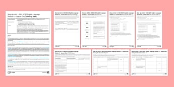 English Language - GCSE Teaching Resources