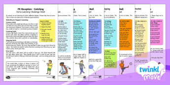 Reception PE Games - PE Scheme of Work - Lesson Plans - EYFS