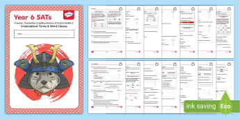 Recognising Word Classes - KS2 Grammar - Twinkl