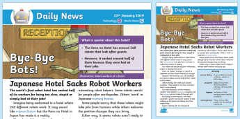 Bye-Bye Bots - Twinkl NewsRoom - Twinkl