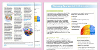 Adult Guidance | Sensory Play - Activities | Nursery Activities