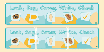 Spelling Display Banners | twinkl.co.uk