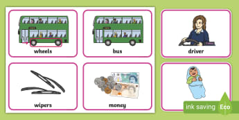 The Wheels on the Bus Early Years (EYFS), nursery rhyme, transport