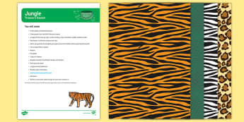 Rainforest and Jungle Animal Activities for Early Years EYFS