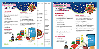 Paskong Pinoy Recipes | December 25 - Pasko (Christmas) | Twinkl