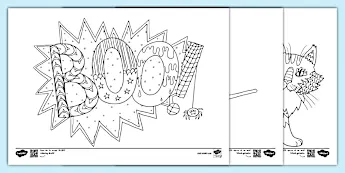 Halloween Mindfulness Colouring Sheets | twinkl.co.uk
