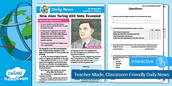 Alan Turing Resources | twinkl.co.uk