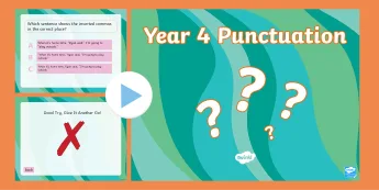 PowerPoint Punctuation Lessons | twinkl.co.uk